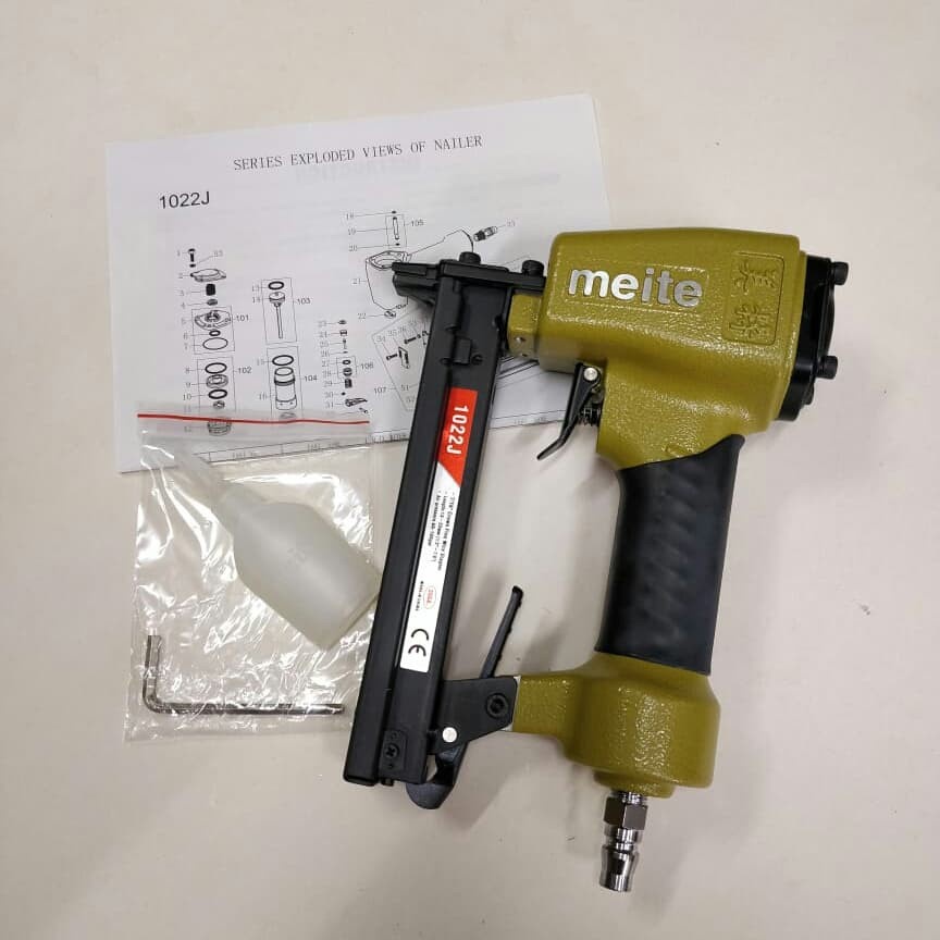 Framed Staple Meite 1022J Upholstery Stapler - 20 Gauge, 7/16" Crown, 1 ...