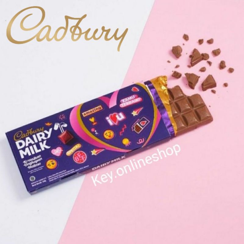 Jual Coklat Cadbury 160gr Edisi Valentine Limited Edition Special ...