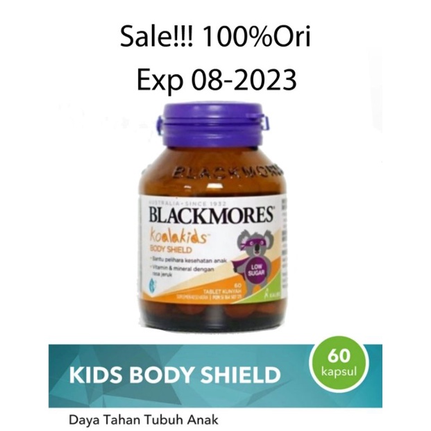 Jual Blackmores Koala Kids Body Shield - 60 Tablet | Shopee Indonesia