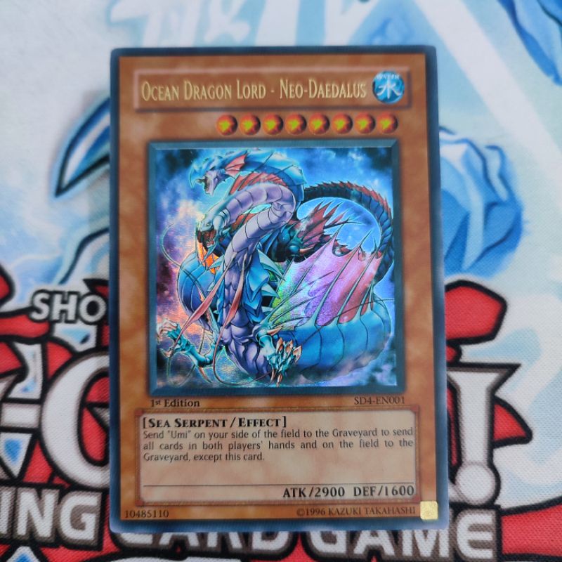 Jual yugioh ocean dragon lord - neo daedalus SD4 ultra rare original ...
