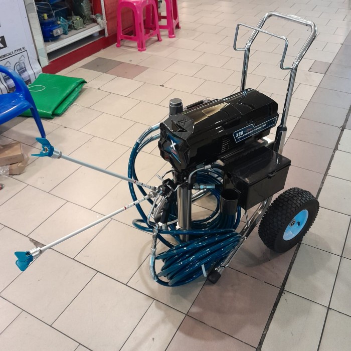 Jual Airless paint sprayer Cat epoxy Dual gun heavy duty X88 Tsuzumi ...