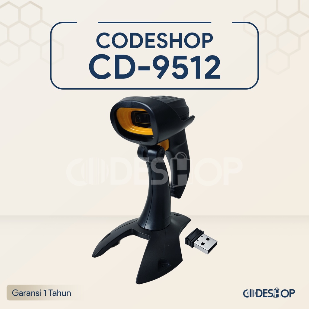 Jual Scanner Barcode Codeshop CD-9512 | Shopee Indonesia