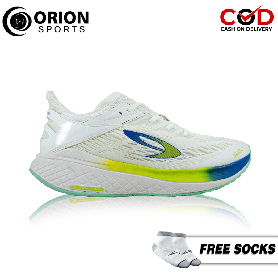 Jual SEPATU RUNNING ORI 910 - KANZAKI PUTIH/BIRU/HIJAU-LIME | Shopee ...
