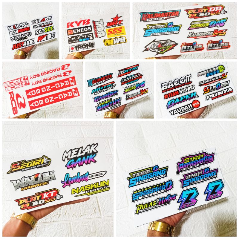 Jual STIKER SET PACK STICKER VIRAL KEREN | Shopee Indonesia