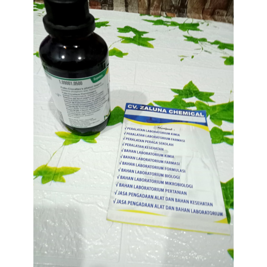 Jual Reagen Folin Ciocalteu / Follin Calteu Phenol / Folin denish 1 ml ...