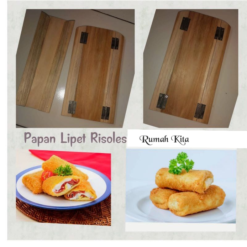 Jual Papan Lipat Risoles/Papan Lipat Kulit Risol/Cetakan Risoles ...