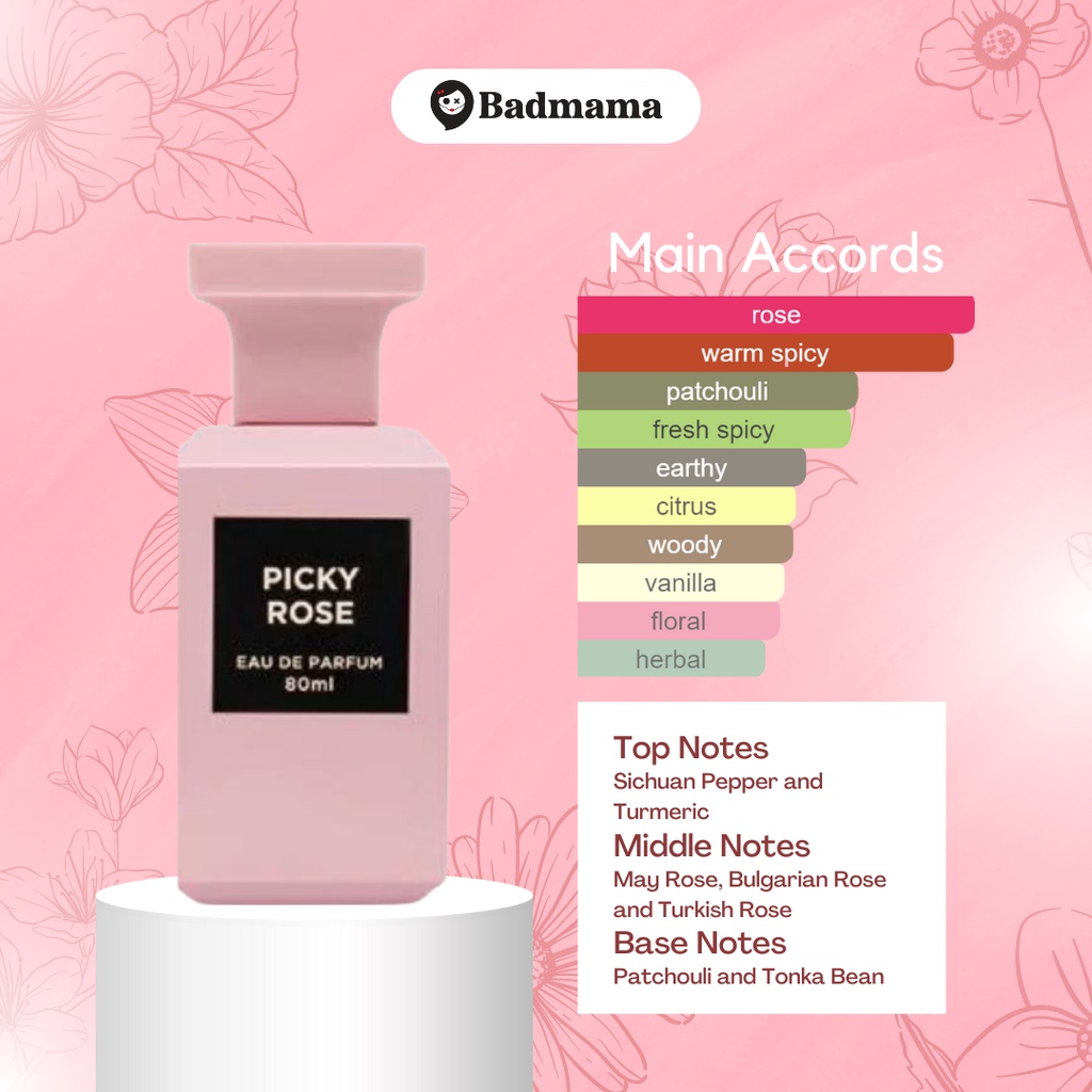 Jual Picky Rose EDP 80ML | Shopee Indonesia