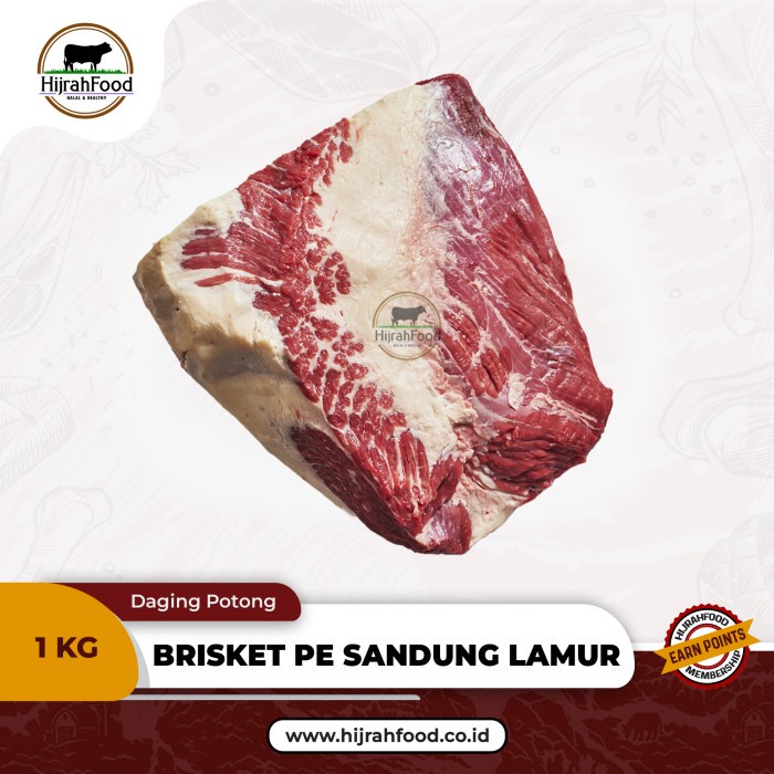 Jual Hijrahfood Daging Sapi Brisket PE Import AUS | Daging Sandung ...