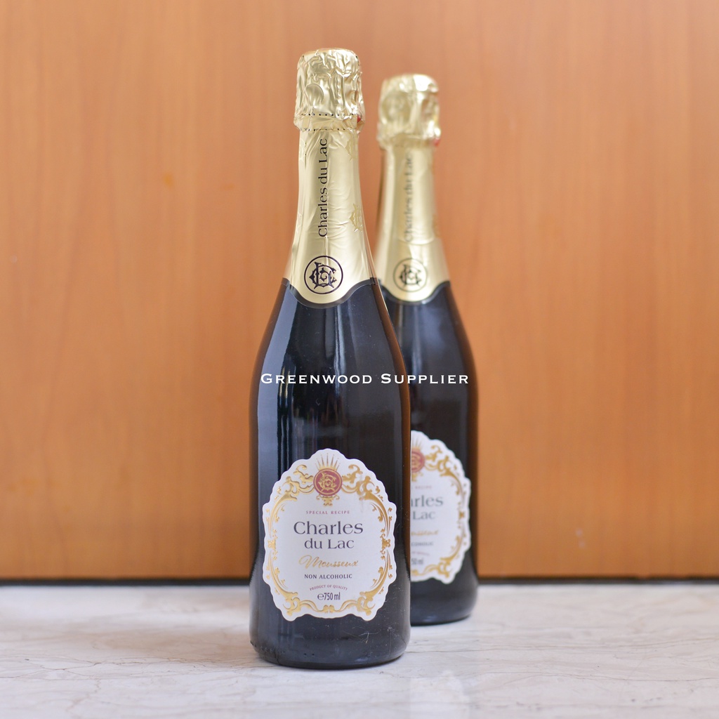 Jual Charles Du Lac Sparkling Red Grape Non Alcohol - 750ML | Shopee Indonesia