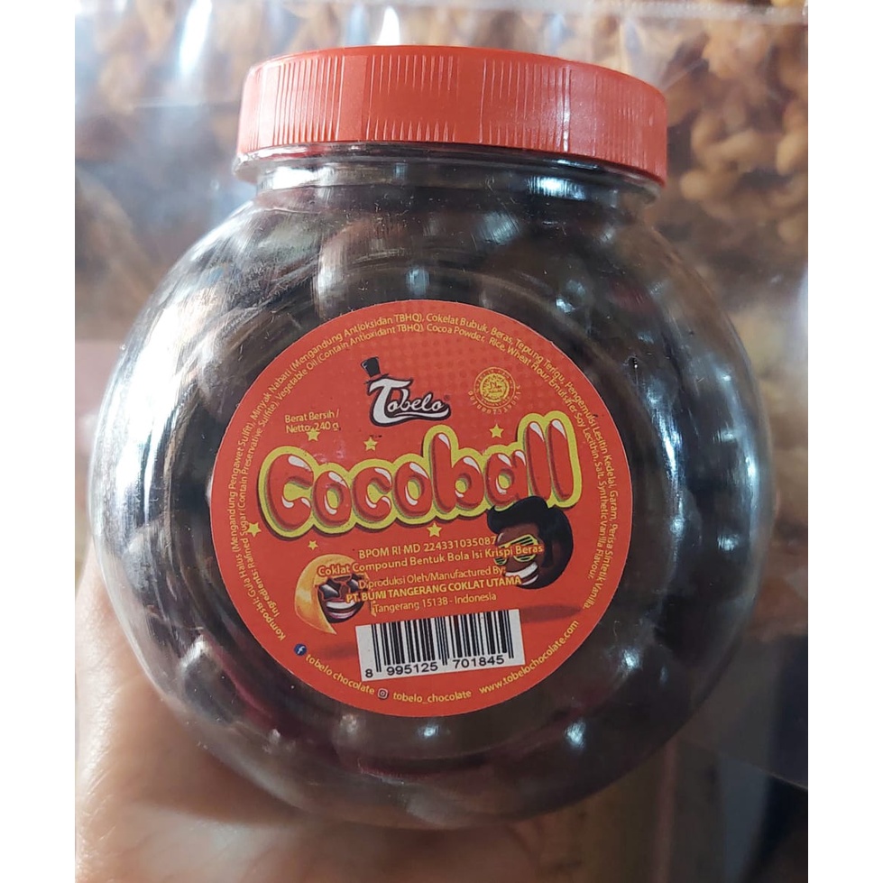 Jual Tobelo Coklat Bola Cocoball Toples 240gr | Shopee Indonesia