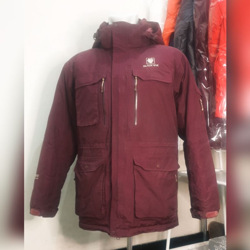 Jual Jaket Outdoor Bulang Parka BLACK YAK Gore-tex Second Original Like New | Shopee Indonesia