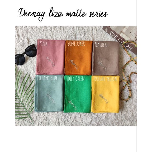 Jual DEENAY LIZA MATTE SERIES ORIGINAL | NATURAL | BBRIGHT YELLLOW ...