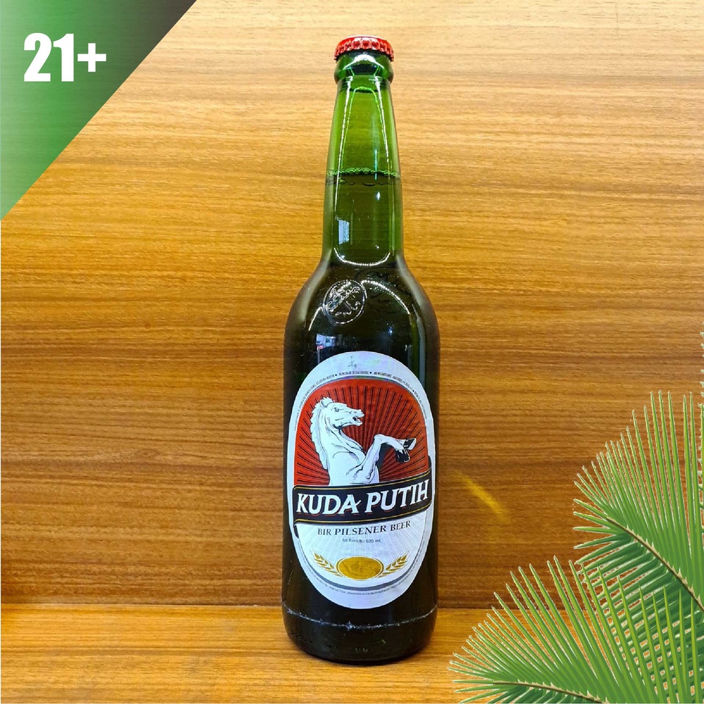 Jual Beer Kuda Putih Pilsener Bir 620ml | Shopee Indonesia