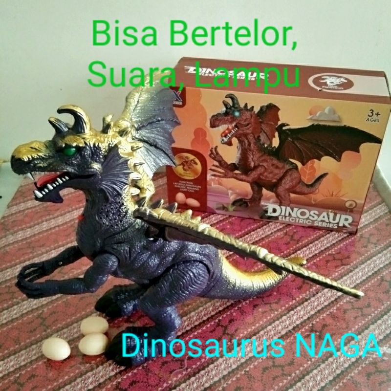 Jual Mainan Dinosaurus Naga Sayap Bisa Bertelur Ada Suara Dan Lampu ...