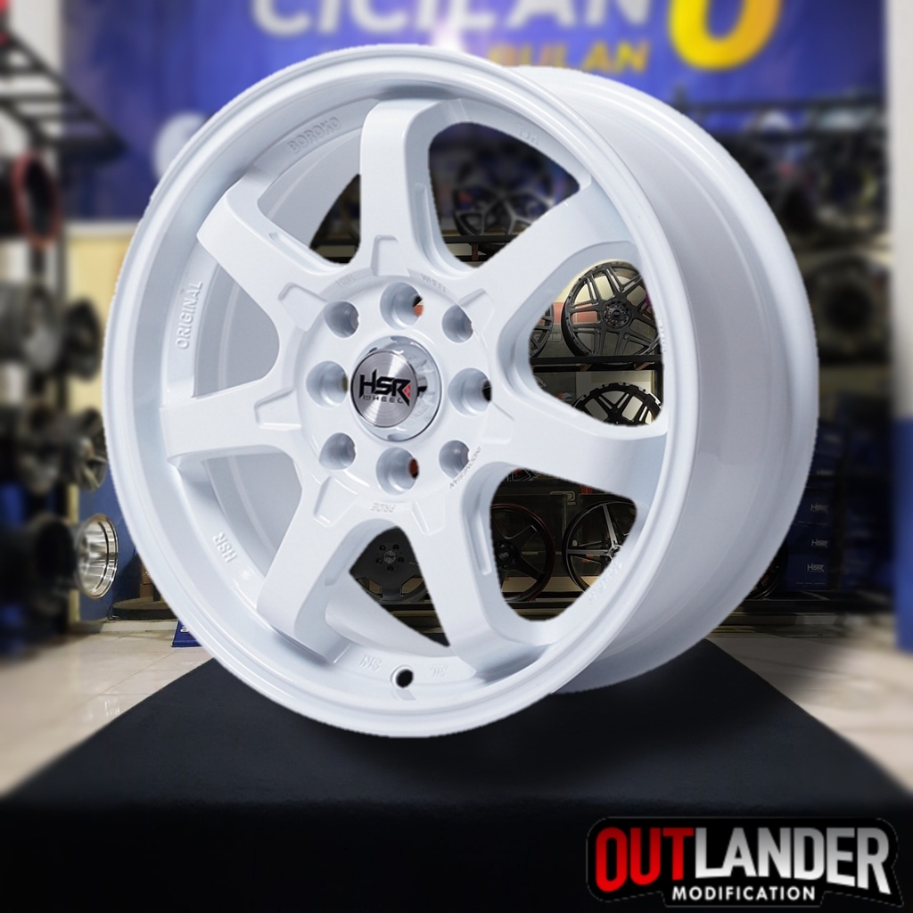 Jual Velg Te37 Putih HSR TJH Ring 15 Mobil Avanza Brio Jazz Civic Pelek ...