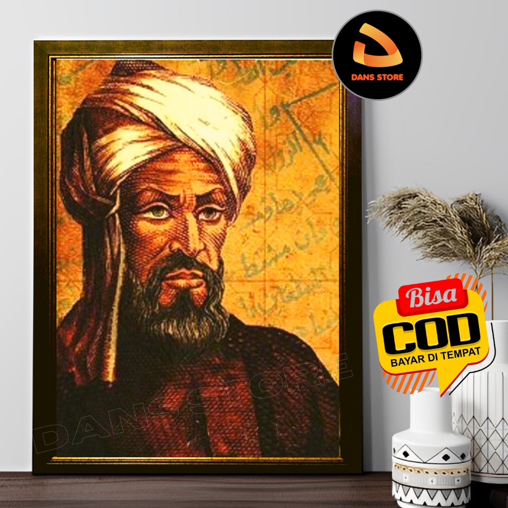 Jual POSTER AL KHAWARIZMI HIASAN DINDING SAINTIST DEKORASI RUANGAN WALL ...