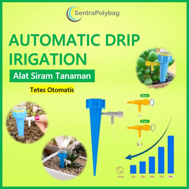 Jual Irigasi Tetes otomatis / Drip Tetes Sistem Alat Irigasi Drip Botol ...