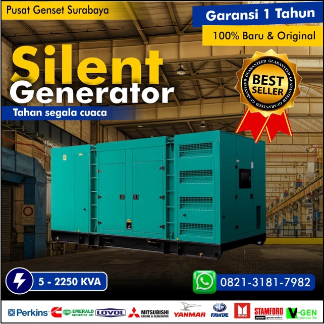 Jual Supliyer genset silent Lovol 100 kva | Shopee Indonesia