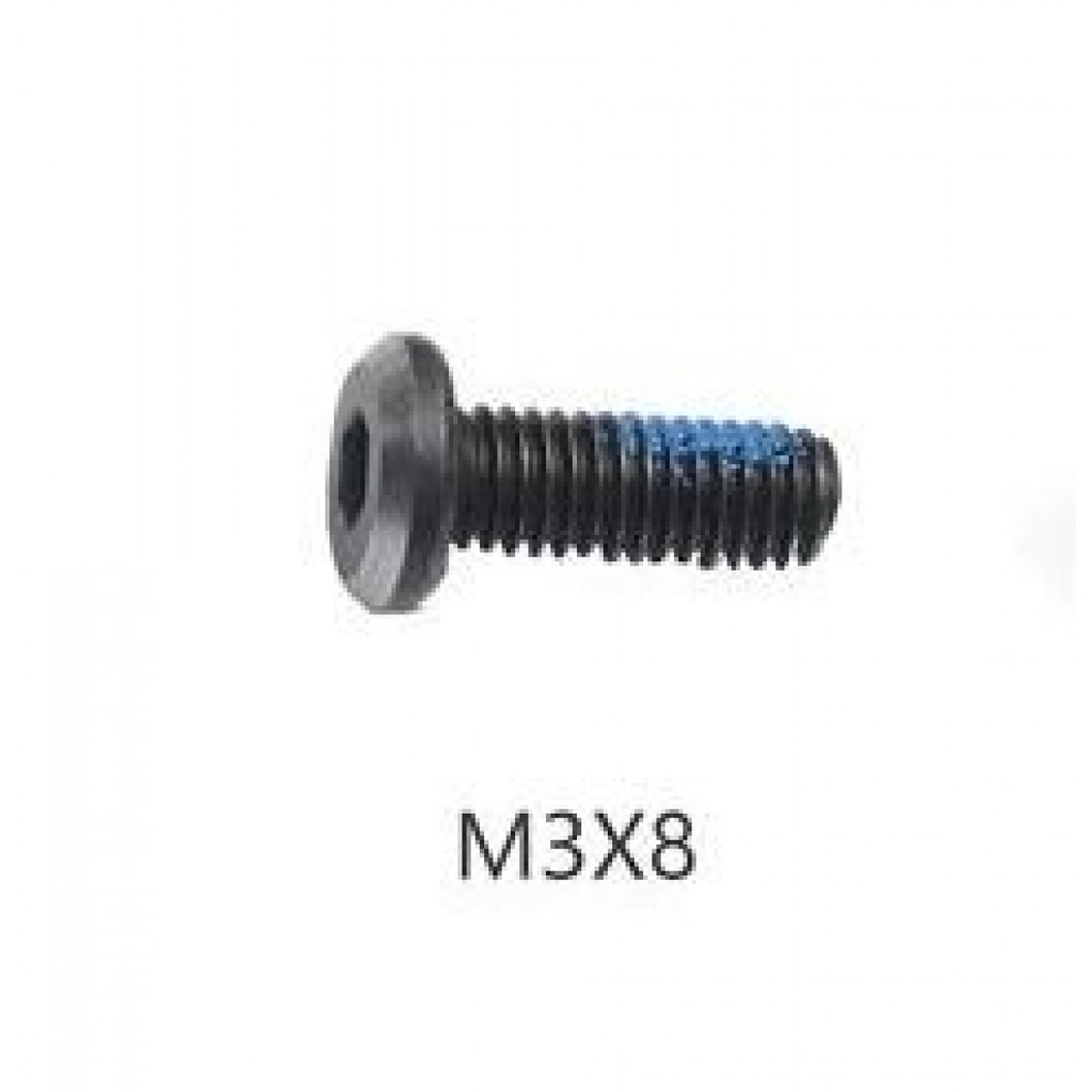Jual M3*8 M3 Hex Screws 8mm M3x8 Black Alloy Steel Baut L Bolt Socket ...