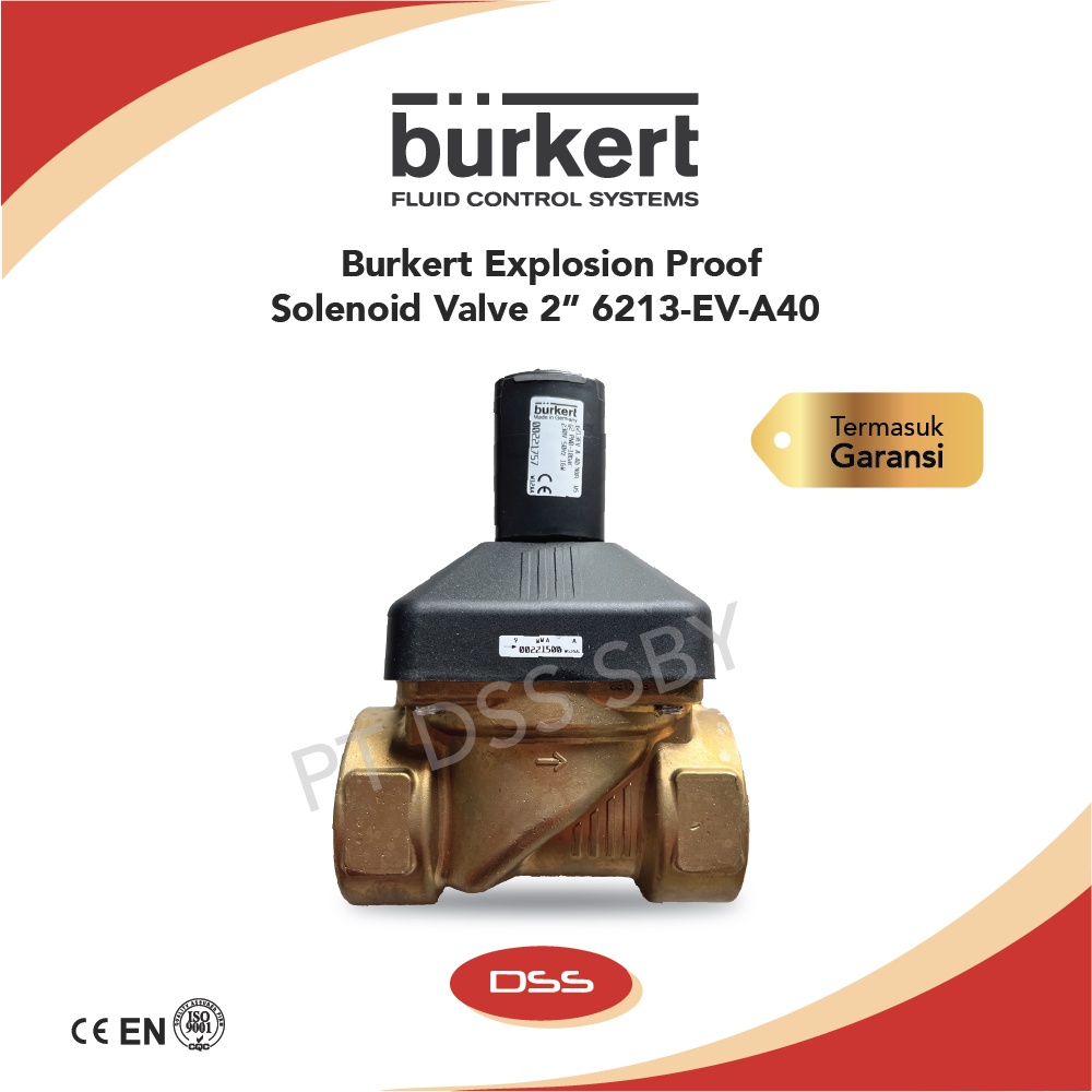 Jual Burkert Explosion Proof Solenoid Valve 2 Inch | Shopee Indonesia