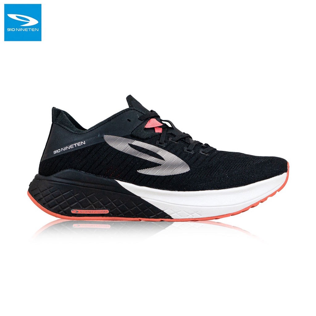 Jual Sepatu Running 910 Hanna - Hitam Putih Original | Sepatu Lari ...