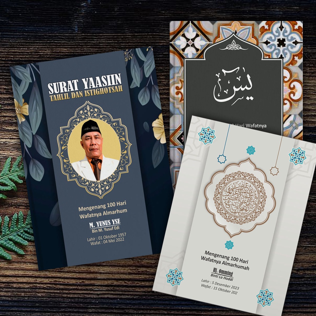 Jual BUKU YASIN dan tahlil 96 Hal (Sudah terjemah) Yasin custom, yasin ...