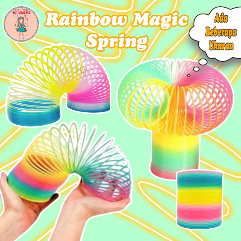 Jual Slinky Spring Rainbow / Mainan Klasik Anak Laki laki Atau ...