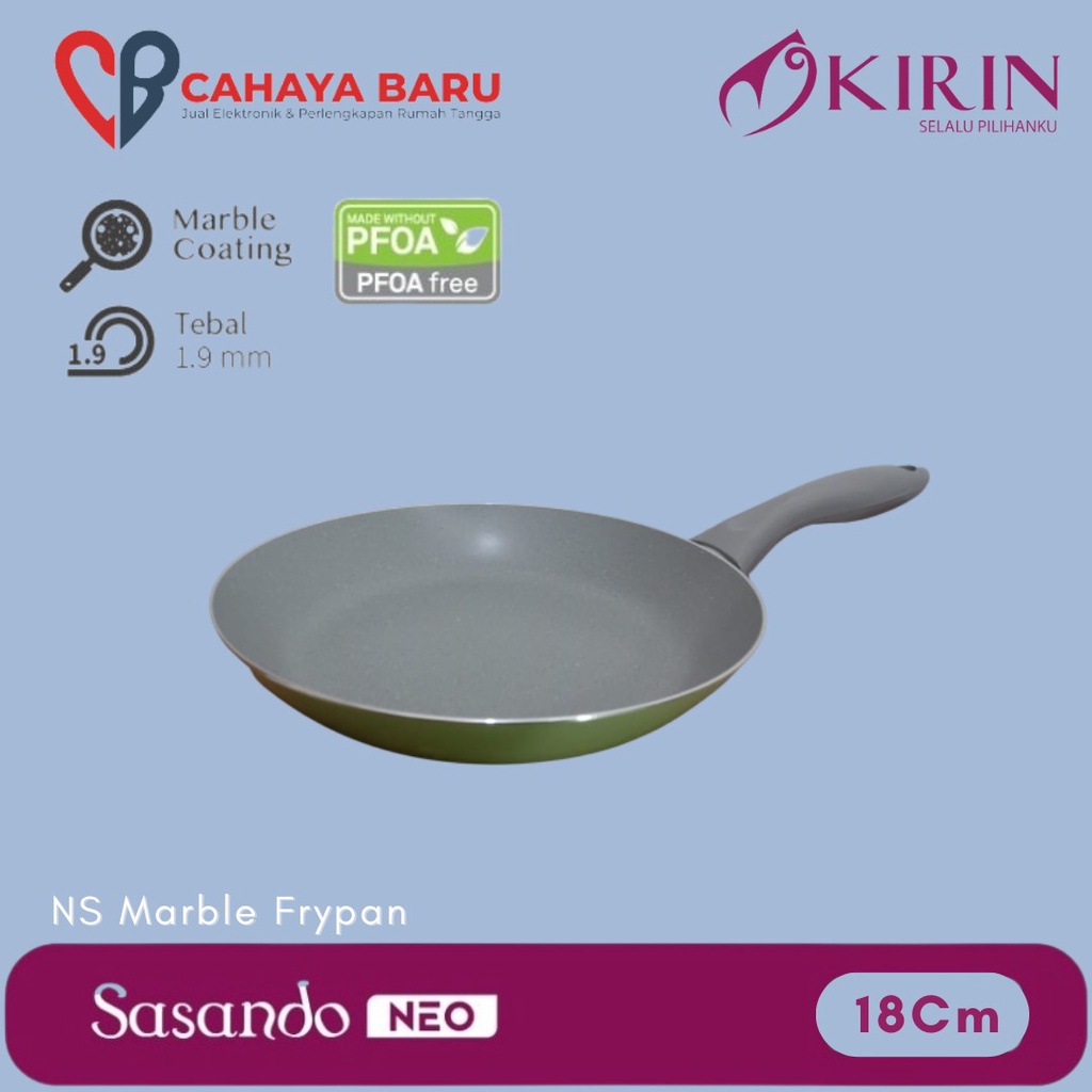 Jual KIRIN FRYPAN SASANDO NEO 18CM | Shopee Indonesia