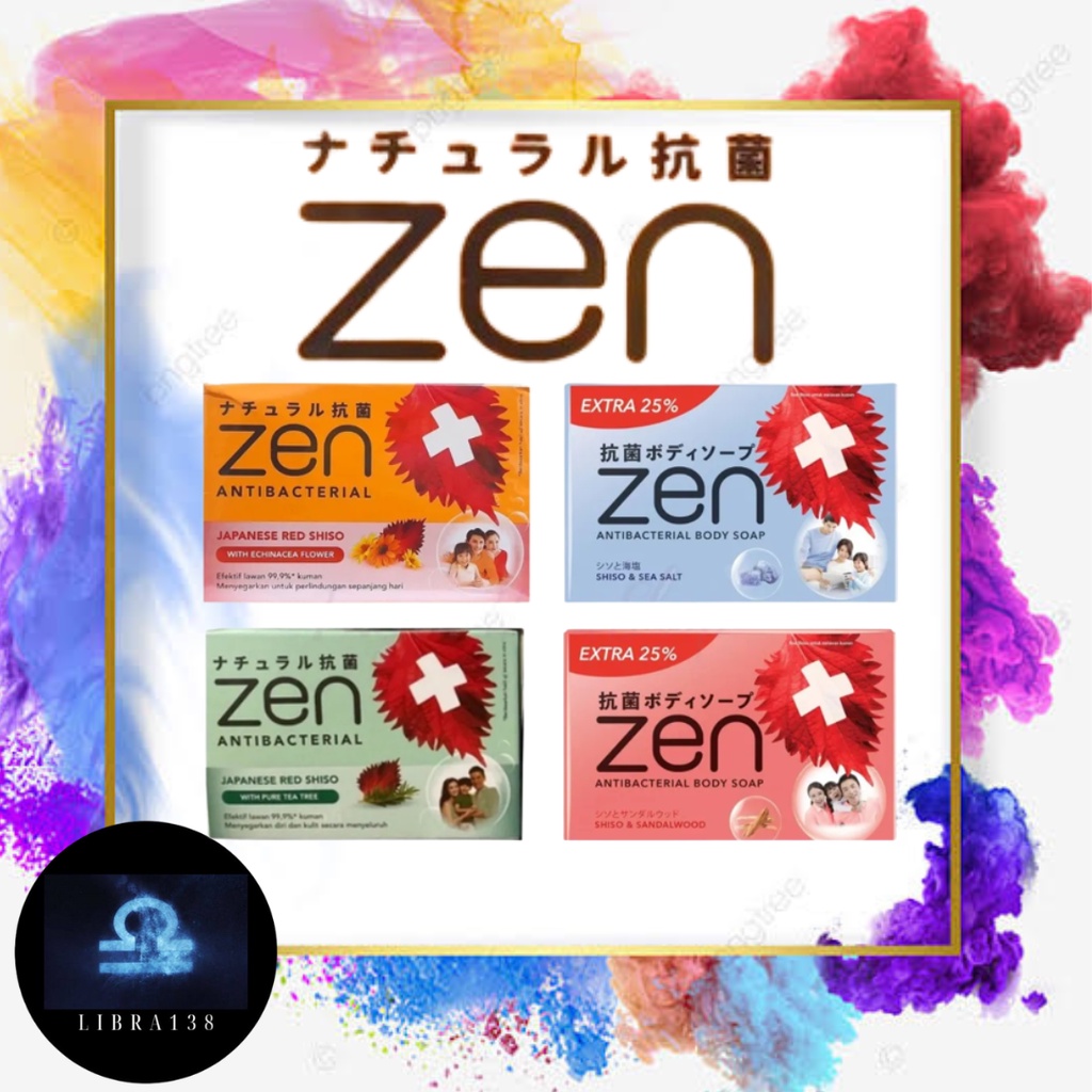 Jual ZEN Antibacterial Body Soap | Sabun Batang Zen | Sabun Zen | Sabun ...