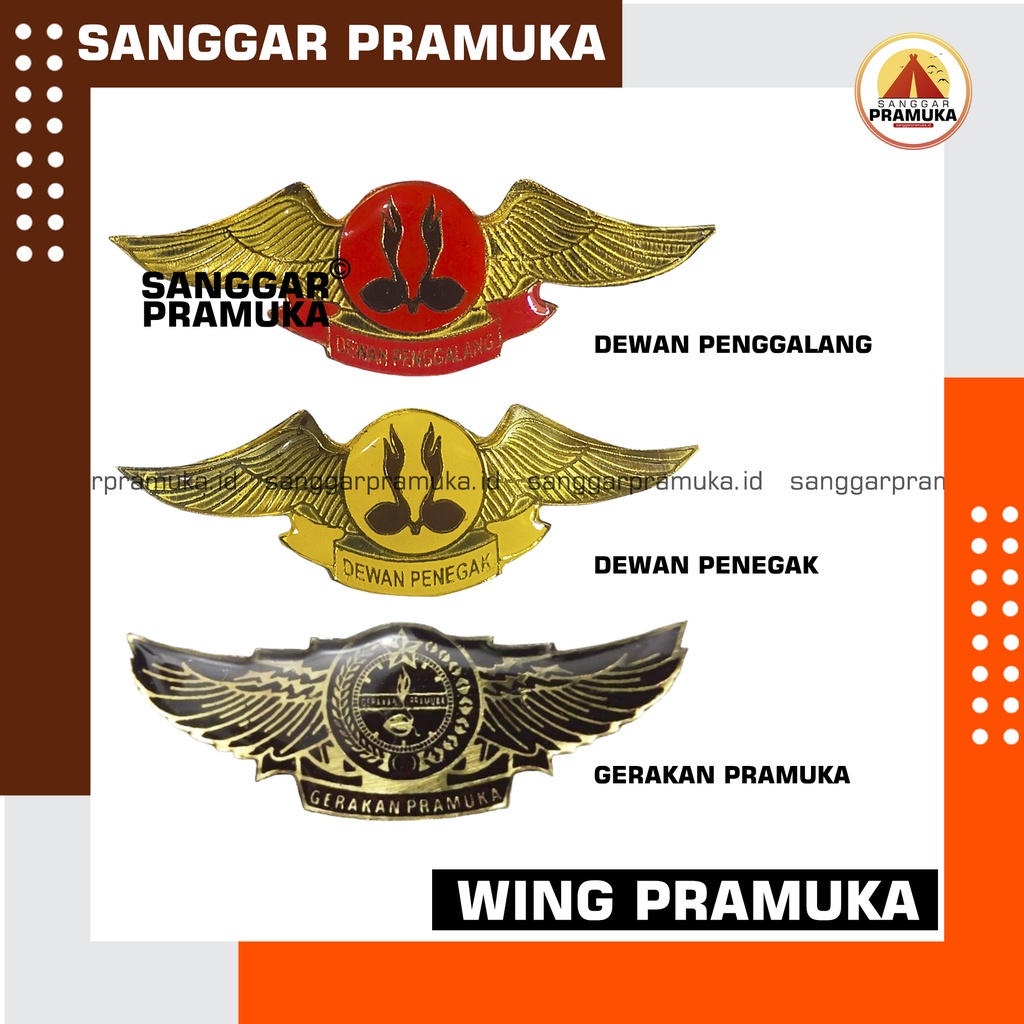 Jual Wing Pramuka / Wing Penggalang / Wing Penegak | Shopee Indonesia