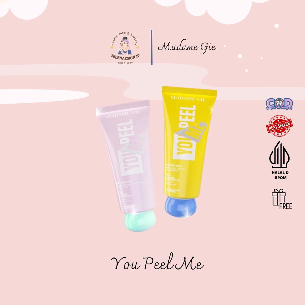 Jual ( RESELLER RESMI ) Madame Gie Madame You Peel Me - Peeling Gel | Shopee Indonesia