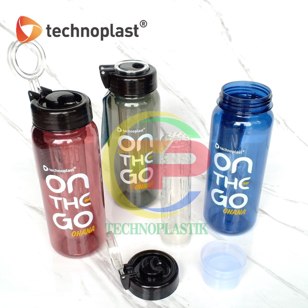 Jual Technoplast On The Go New Botol Minum Infused / Botol Air Infuse ...