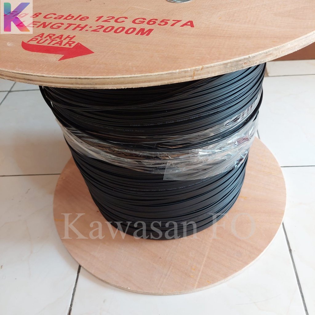 Jual KU Mini 12 Core Fig 8 /Kabel FO Bulat 12 Core Fig8 1000M Eceran ... Jual KU Mini 12 Core Fig 8 /Kabel FO Bulat 12 Core Fig8 1000M Eceran ...