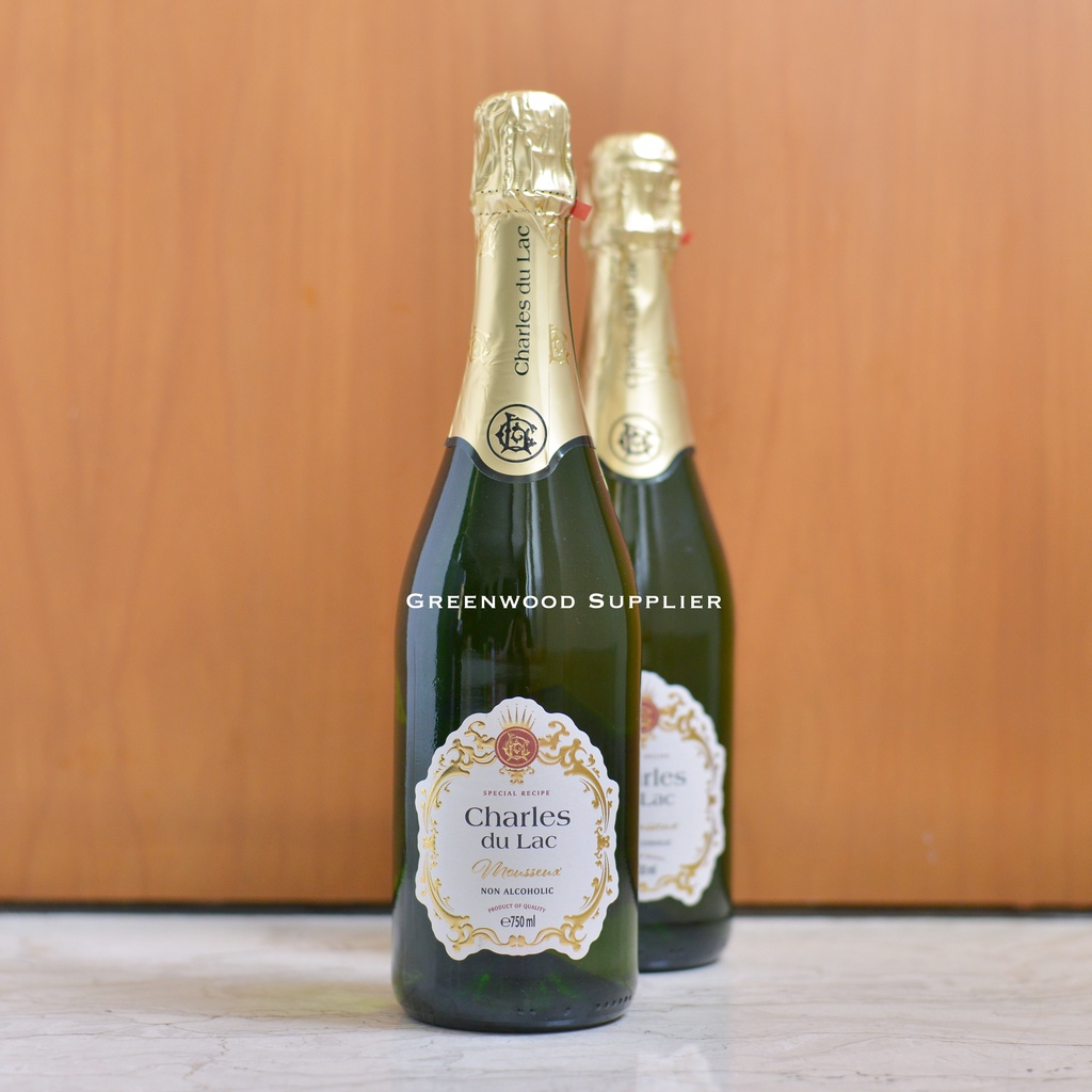 Jual Charles Du Lac Sparkling White Grape Non Alcohol - 750ML | Shopee Indonesia