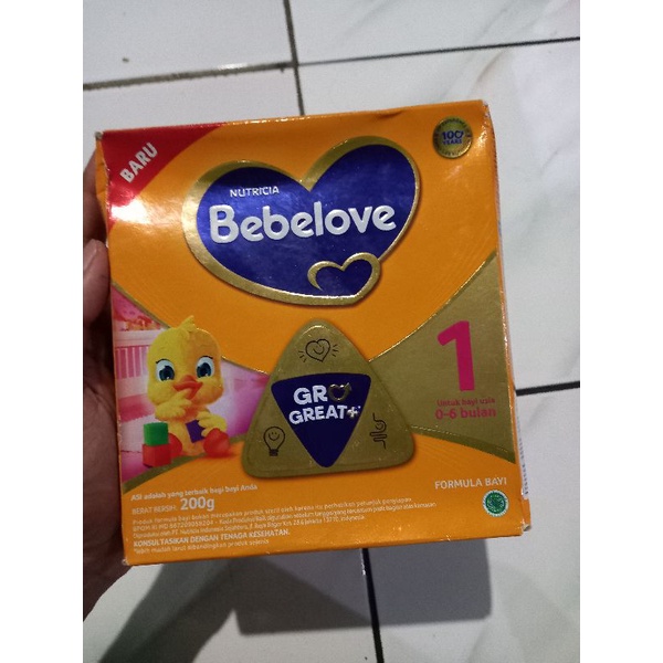 Jual SUSU BEBELOVE TAHAP 1, ISI 200GR | Shopee Indonesia
