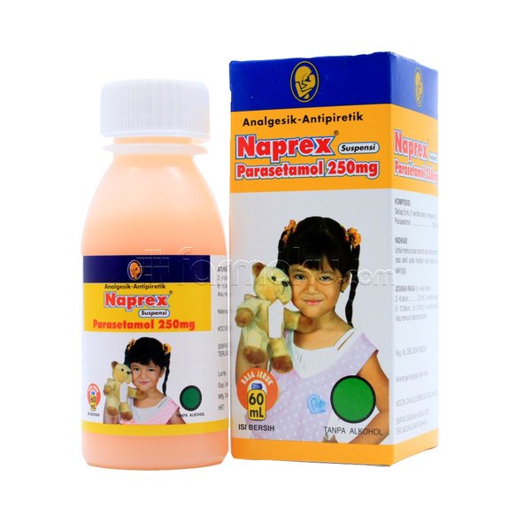 Jual NAPREX SYRUP 60 ML / DROP 15 ML penurun panas | Shopee Indonesia