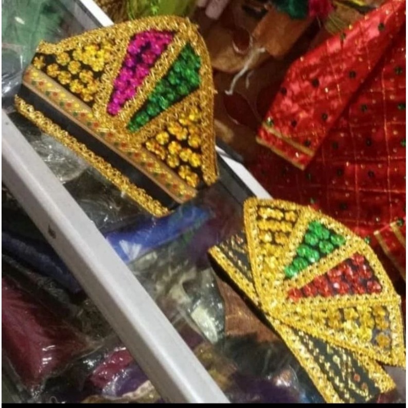 Jual Topi adat aceh tari saman // Topi aceh // Mahkota aceh | Shopee ...