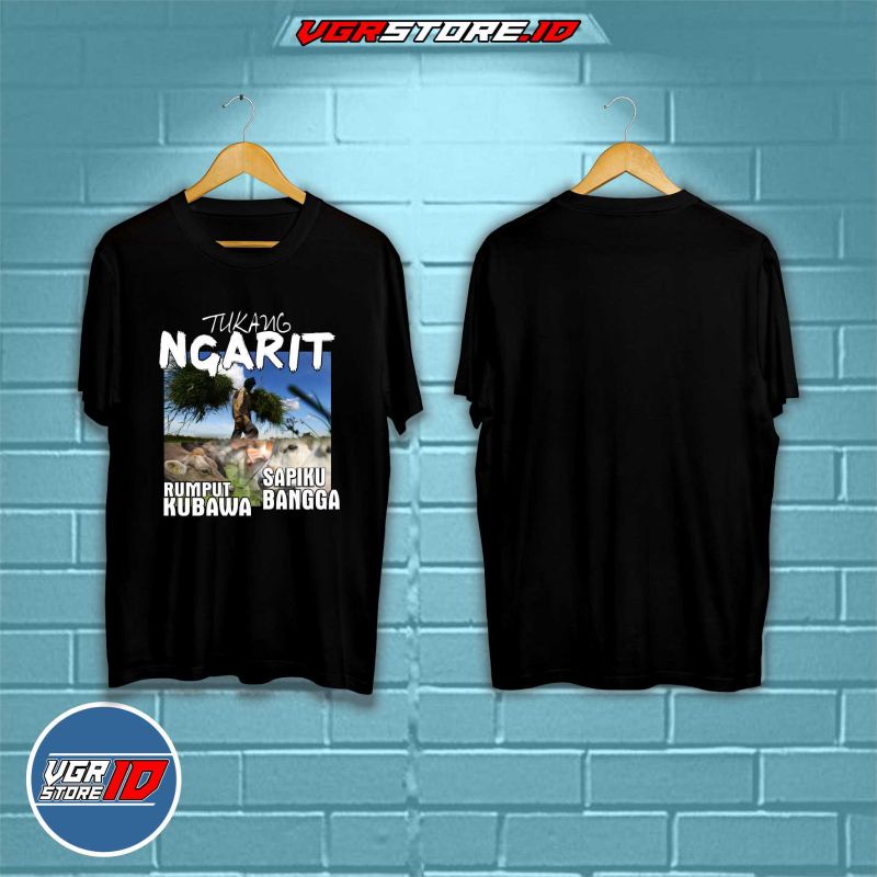 Jual KAOS TUKANG NGARIT RUMPUT KUBAWA SAPI KU BANGGA | Shopee Indonesia