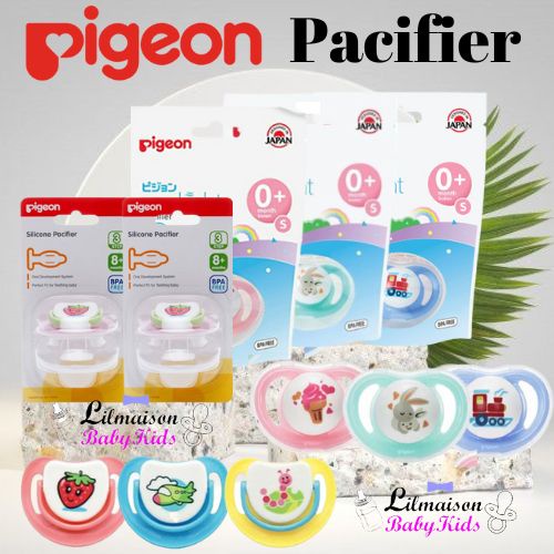 Jual Pigeon Silicone Pacifier Step 1 / Step 2 / Step 3 empeng bayi ...