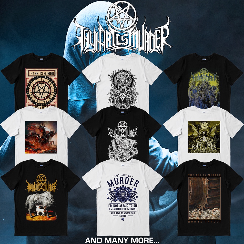 Jual THY ART IS MURDER | T-SHIRT BAND | DEATHCORE | MERCHANDISE ...