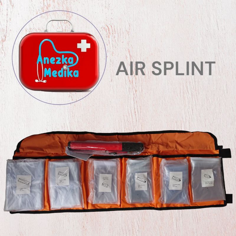 Jual ARM INFLATABLE AIR SPLINTS SET / AIR SPLINT WITH SIX SIZE ...