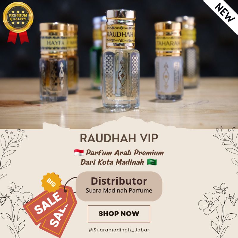 Jual Parfum Raudhah VIP Original Aroma Karpet Raudhah Masjid Nabawi ...