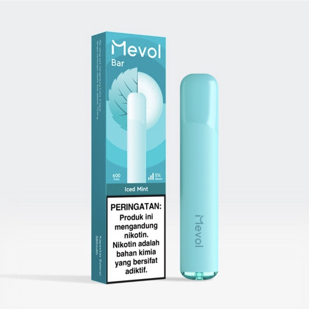 Jual MEVOL BAR Disposable Vape - Iced Mint | Shopee Indonesia