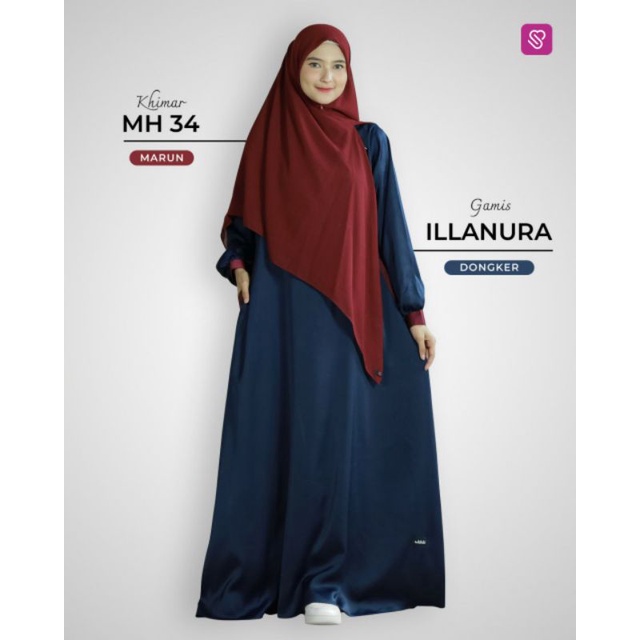 Jual UKHTI MUNIRA GAMIS DRESS ILLANURA TERBARU TERUPDATE BUSANA ...