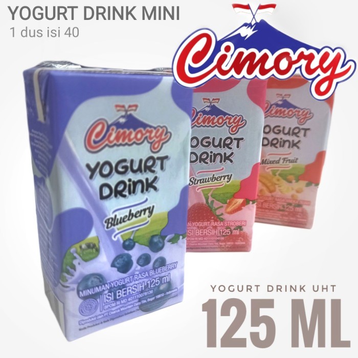 Jual Cimory yogurt drink 125ml UHT khusus instan | Shopee Indonesia