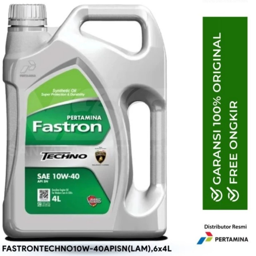 Jual Oli Fastron TECHNO 10w40 pertamina 4 LITER JAMINAN ORIGINAL ...