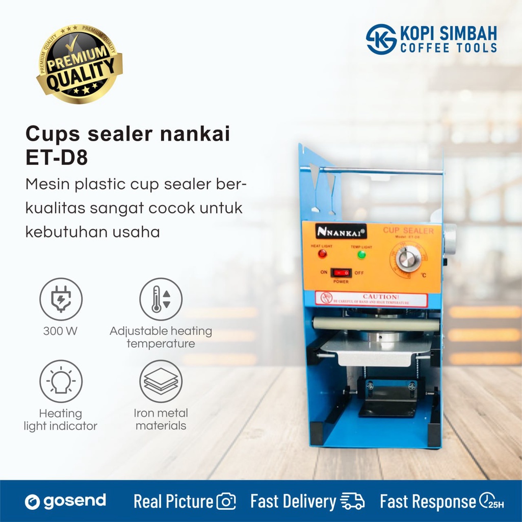 Jual Mesin Cup Sealer NANKAI ET-D8 Alat Seal Perekat Tutup Kemasan ...