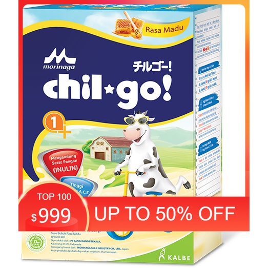 Jual Susu Anak Balita Morinaga Chil go 1 3 700gram 2x 350gr Rasa Vanila ...