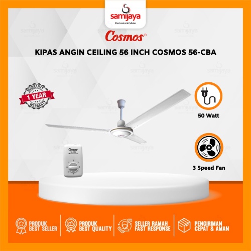 Jual KIPAS ANGIN CEILING FAN - BALING-BALING COSMOS 56 CBA / 56-CBA ...