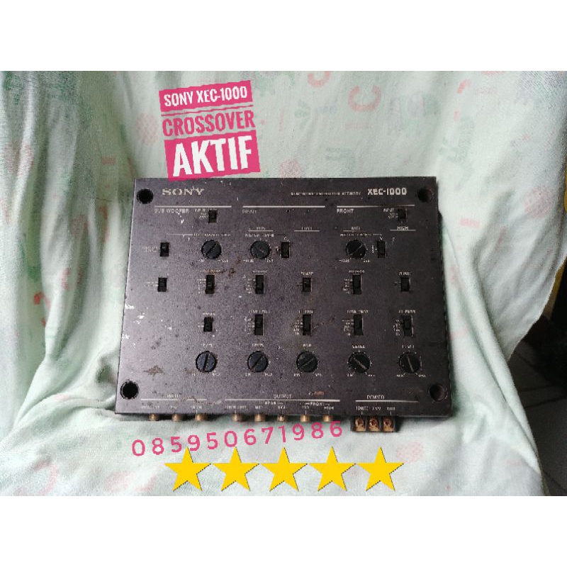 Jual Crossover Aktif SONY XEC-1000 made in Japan Original | Shopee ...